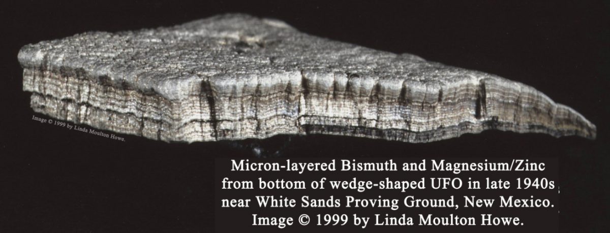 7-Part Mysterious Bismuth and Magnesium-Zinc Metal from Bottom of Wedge ...